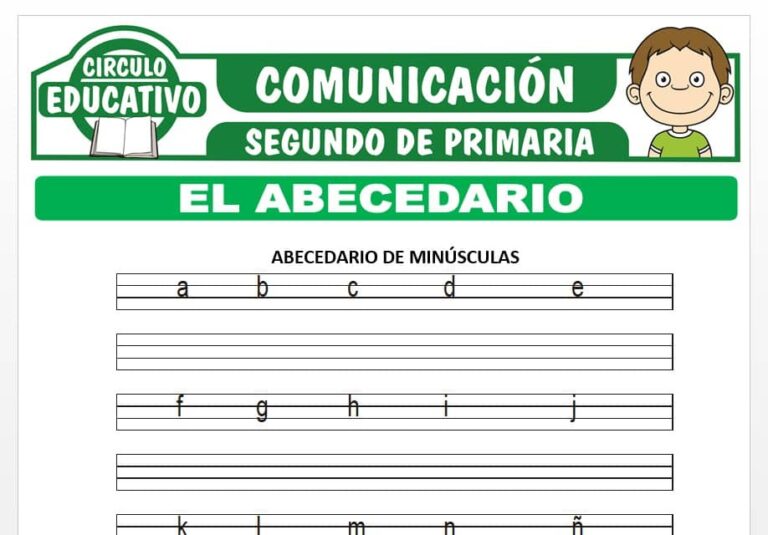 El Abecedario para Segundo de Primaria – Fichas GRATIS