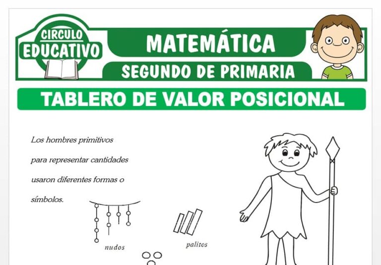 Tablero de Valor Posicional para Segundo de Primaria – Fichas GRATIS