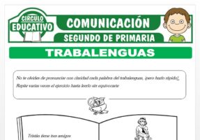 Trabalenguas para Segundo de Primaria – Fichas GRATIS