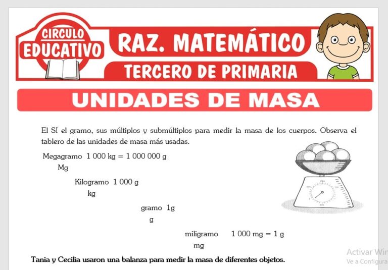 ᐈ Razonamiento Matemático para Tercero de Primaria – 19 Fichas